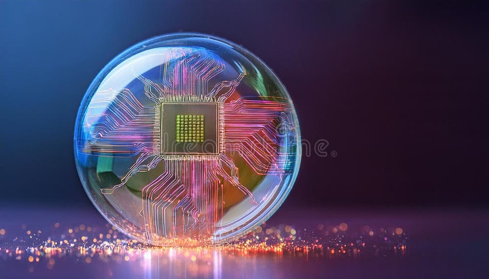 Consumer Future and Technology Concepts: Quantum Computing Concept ...