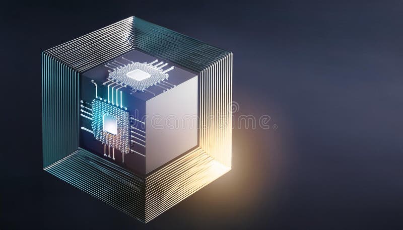 Consumer Future and Technology Concepts: Quantum Computing Concept ...