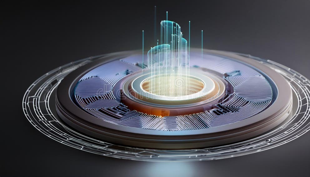 Consumer Future and Technology Concepts: Quantum Computing Concept ...