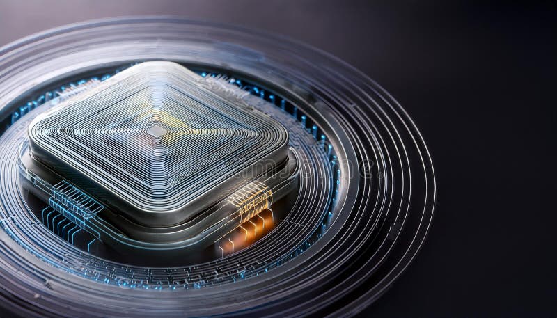 Consumer Future and Technology Concepts: Quantum Computing Concept ...