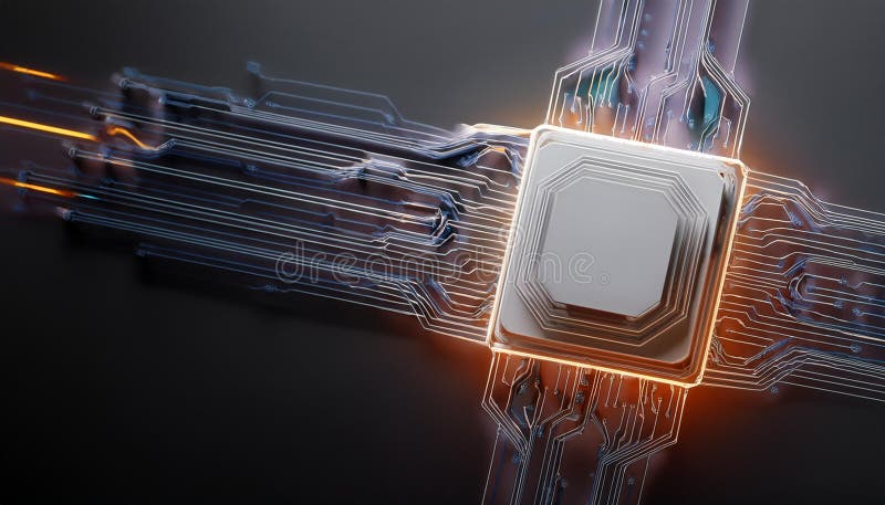 Consumer Future and Technology Concepts: Quantum Computing Concept ...