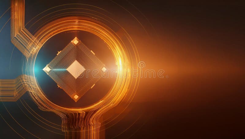 Consumer Future and Technology Concepts: Quantum Computing Concept ...