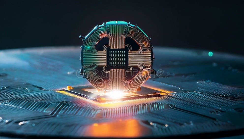 Consumer Future and Technology Concepts: Quantum Computing Concept ...