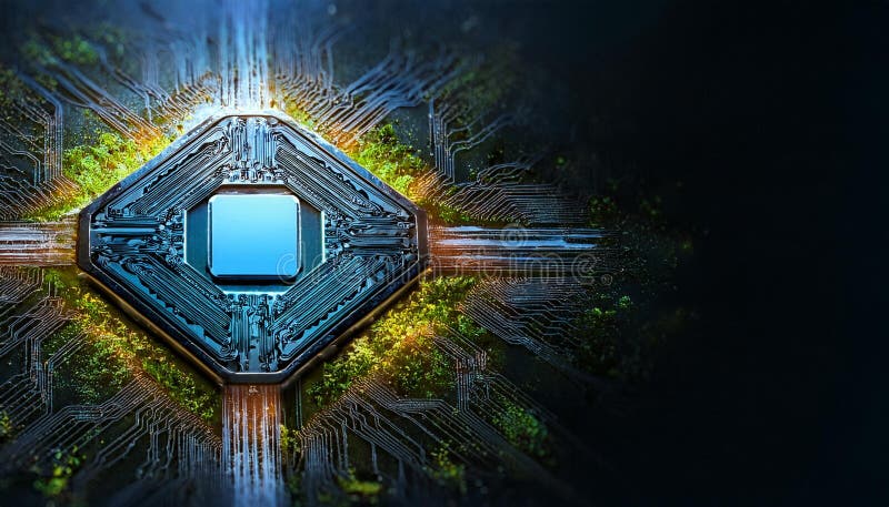 Consumer Future and Technology Concepts: Quantum Computing Concept ...