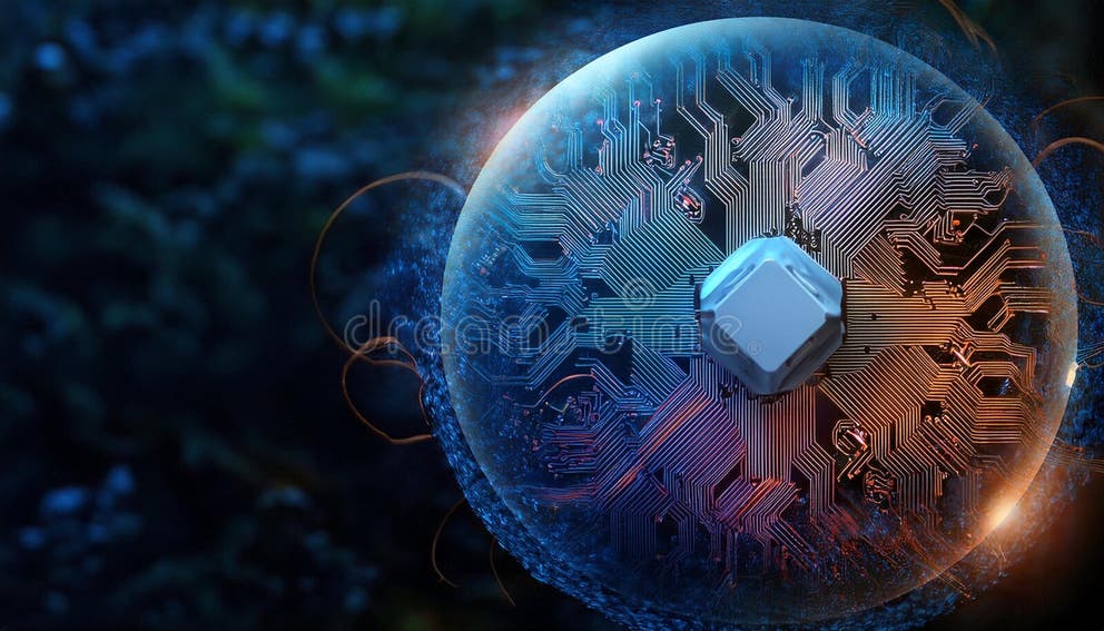 Consumer Future and Technology Concepts: Quantum Computing Concept ...