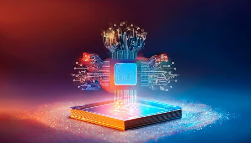 Consumer Future and Technology Concepts: Quantum Computing Concept ...