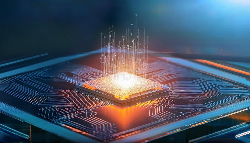 Consumer Future and Technology Concepts: Quantum Computing Concept ...