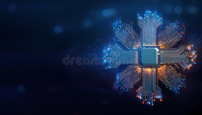 Consumer Future and Technology Concepts: Quantum Computing Concept ...