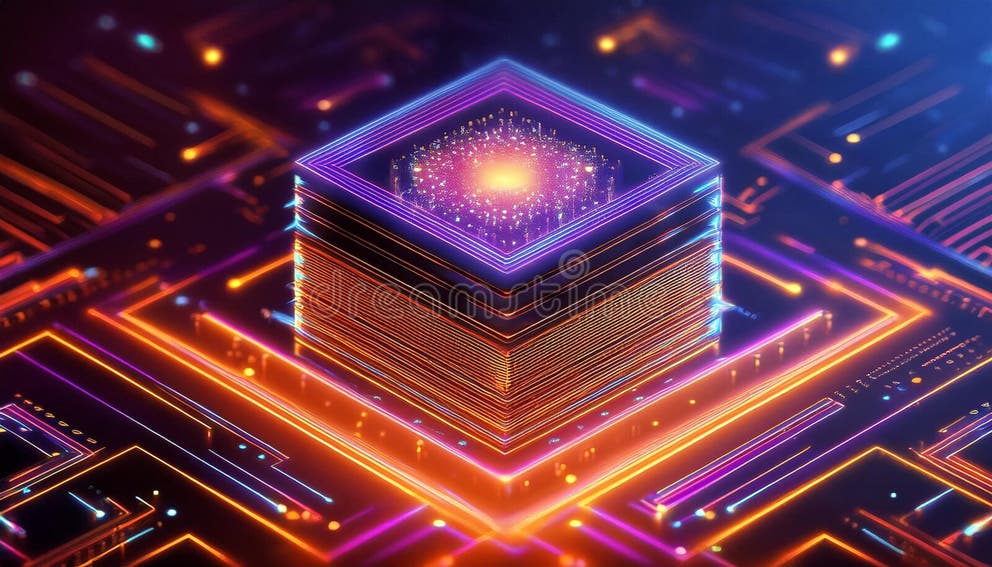 Consumer Future and Technology Concepts: Quantum Computing Concept ...