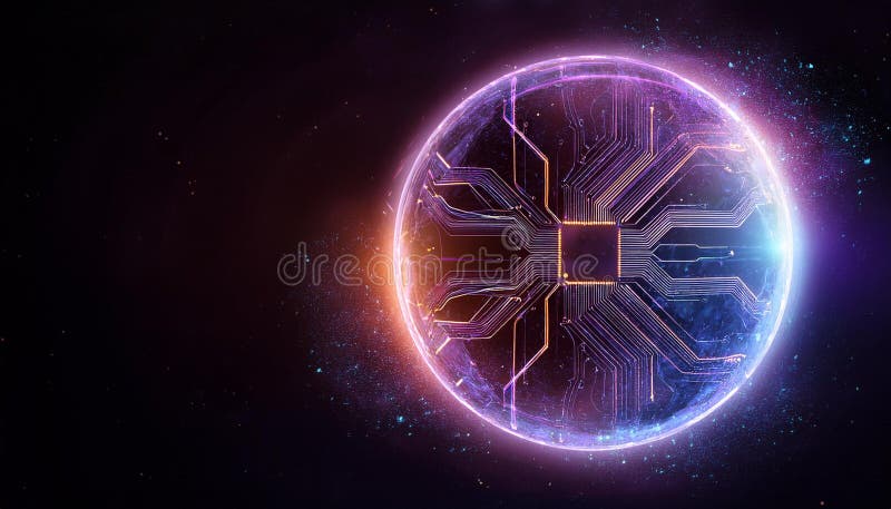 Consumer Future and Technology Concepts: Quantum Computing Concept ...