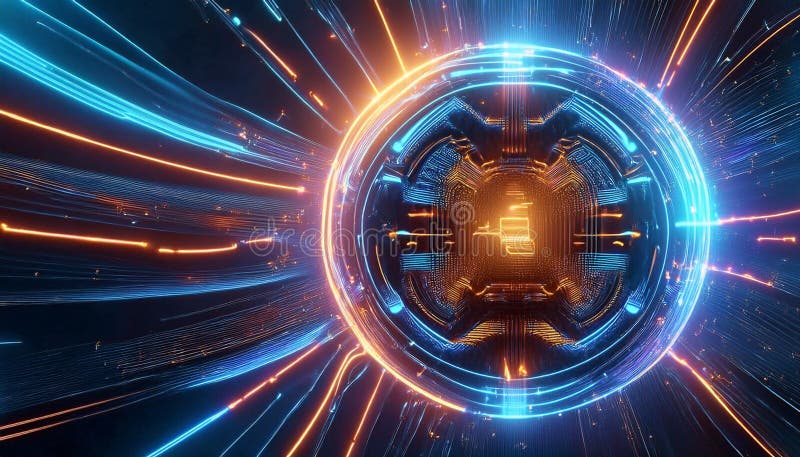 Consumer Future and Technology Concepts: Quantum Computing Concept ...