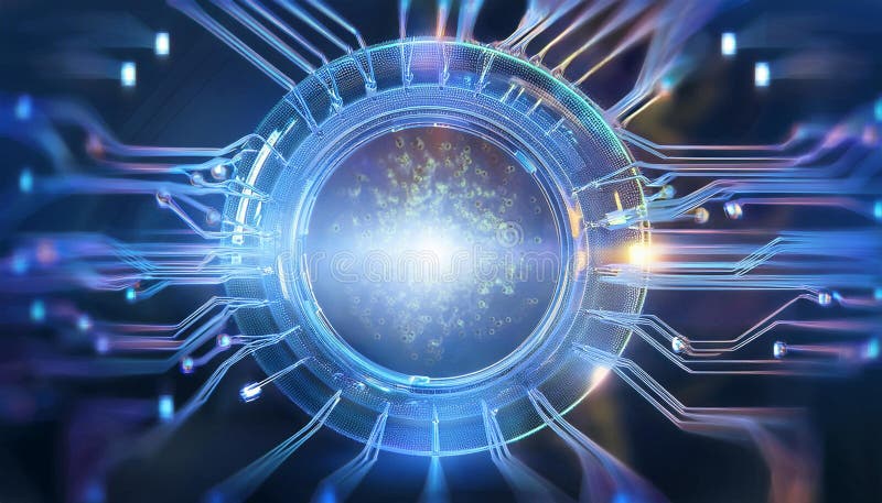 Consumer Future and Technology Concepts: Quantum Computing Concept ...