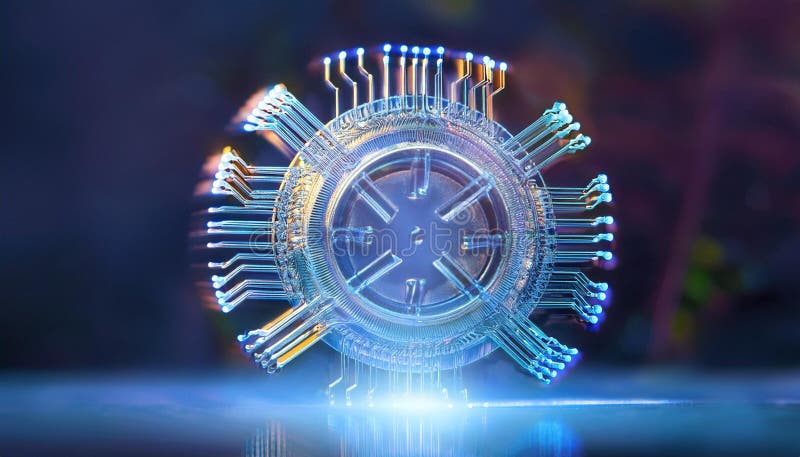 Consumer Future and Technology Concepts: Quantum Computing Concept ...