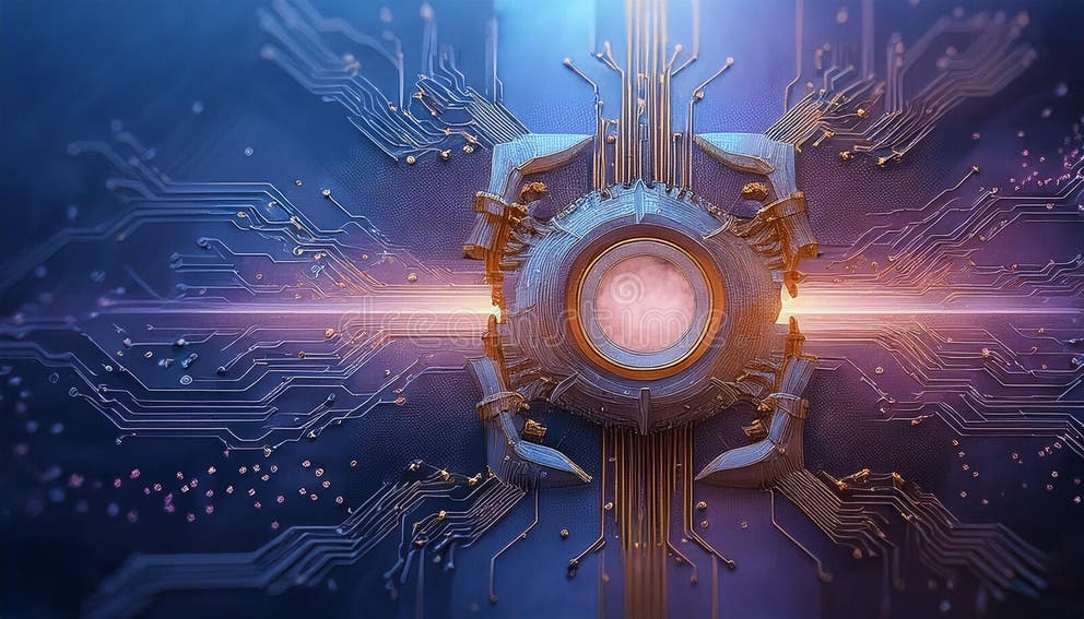 Consumer Future and Technology Concepts: Quantum Computing Concept ...