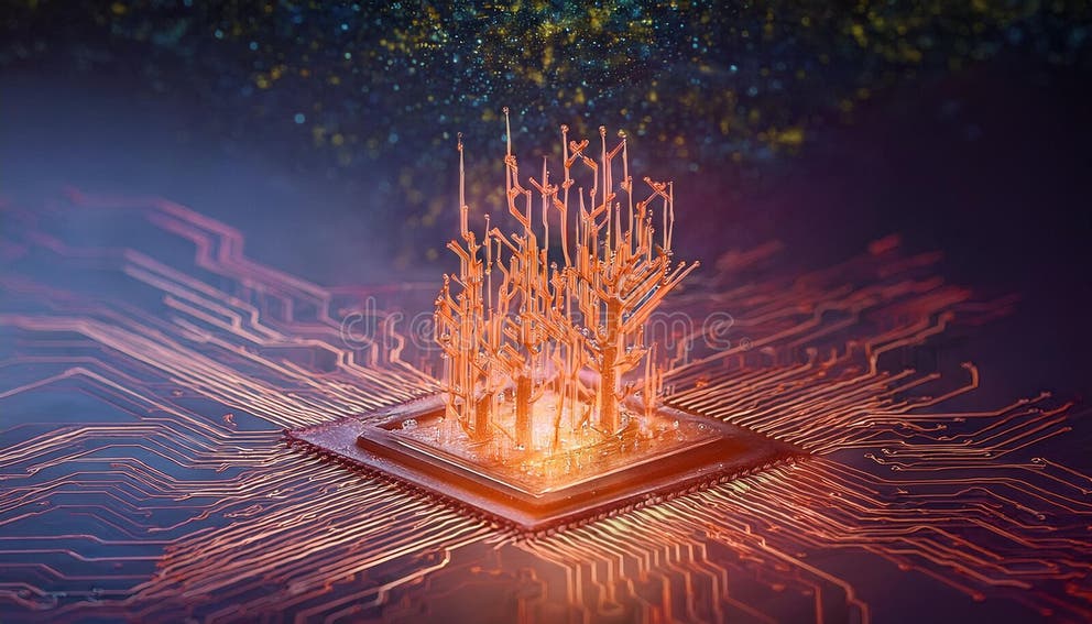 Consumer Future and Technology Concepts: Quantum Computing Concept ...