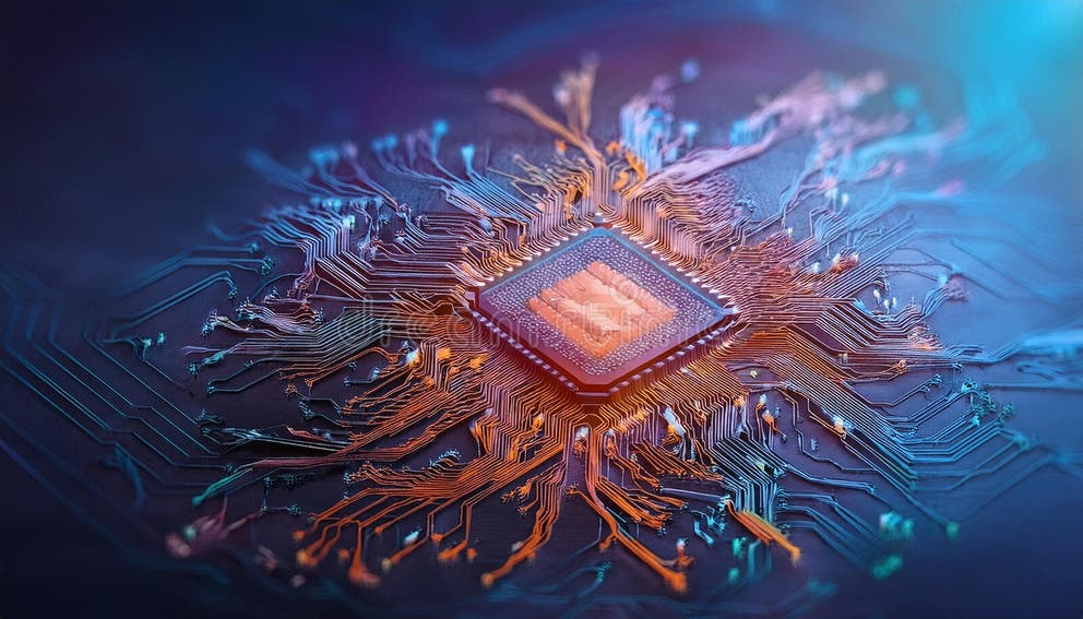 Consumer Future and Technology Concepts: Quantum Computing Concept ...