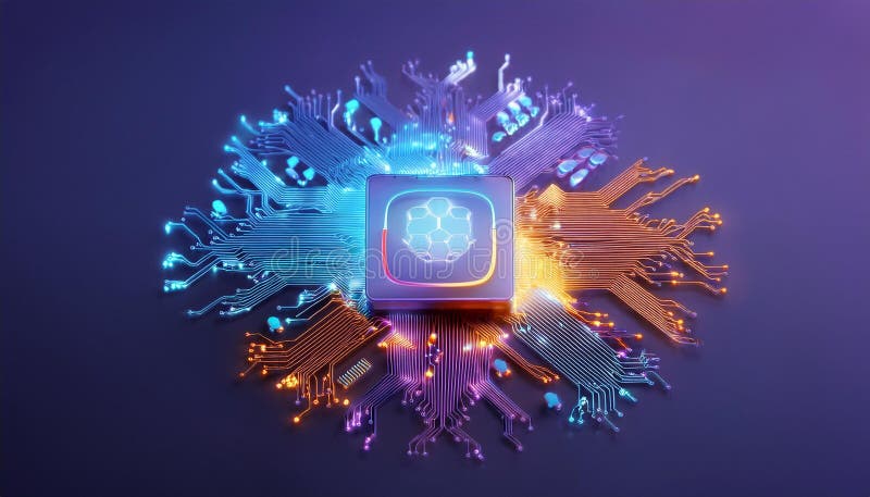 Consumer Future and Technology Concepts: Quantum Computing Concept ...