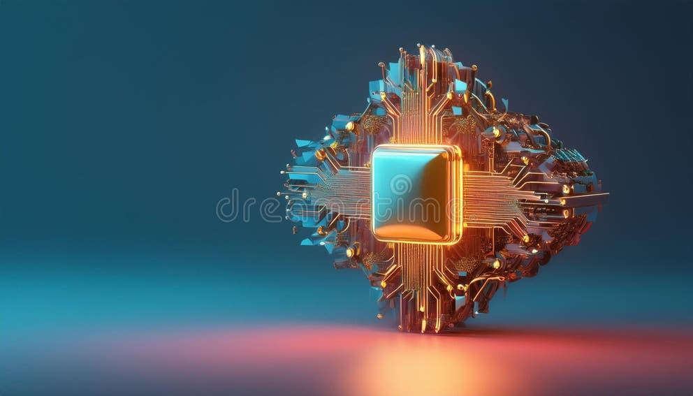 Consumer Future and Technology Concepts: Quantum Computing Concept ...