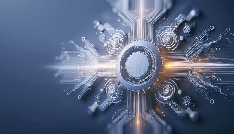 Consumer Future and Technology Concepts: Quantum Computing Concept ...