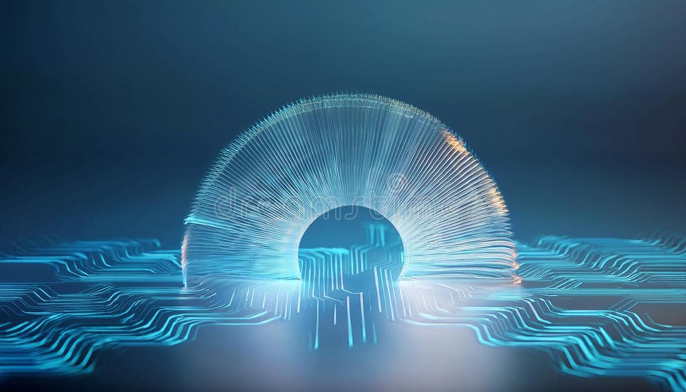 Consumer Future and Technology Concepts: Quantum Computing Concept ...