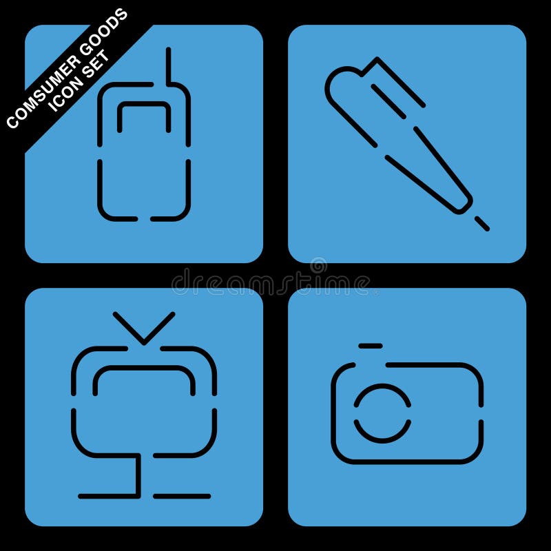 Electronics Goods Icon Stock Illustrations – 626 Electronics Goods Icon ...
