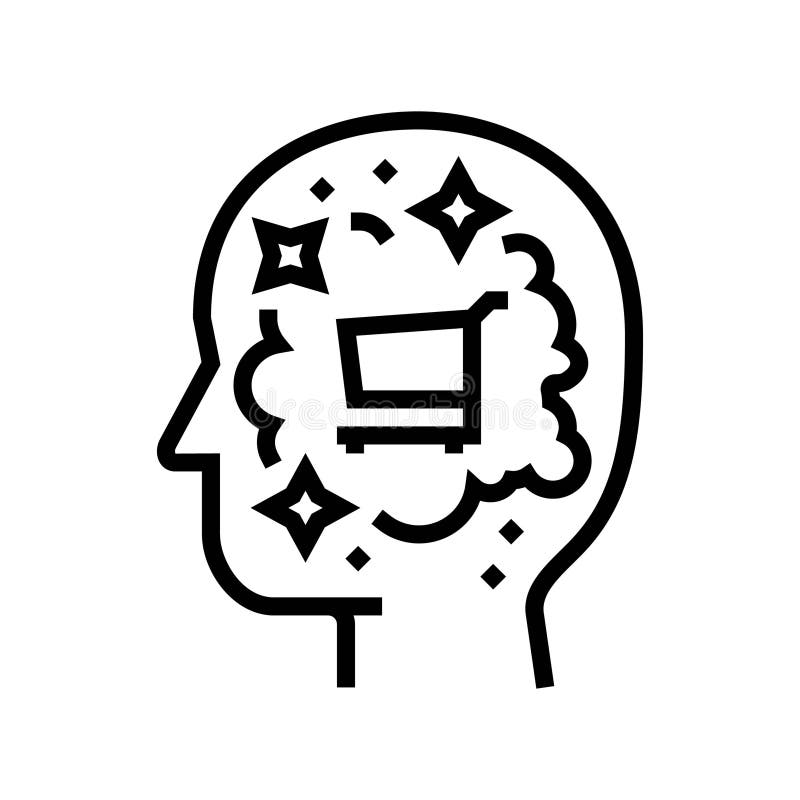 Consumer Needs Consumer Behavior Line Icon Vector Illustration Stock ...