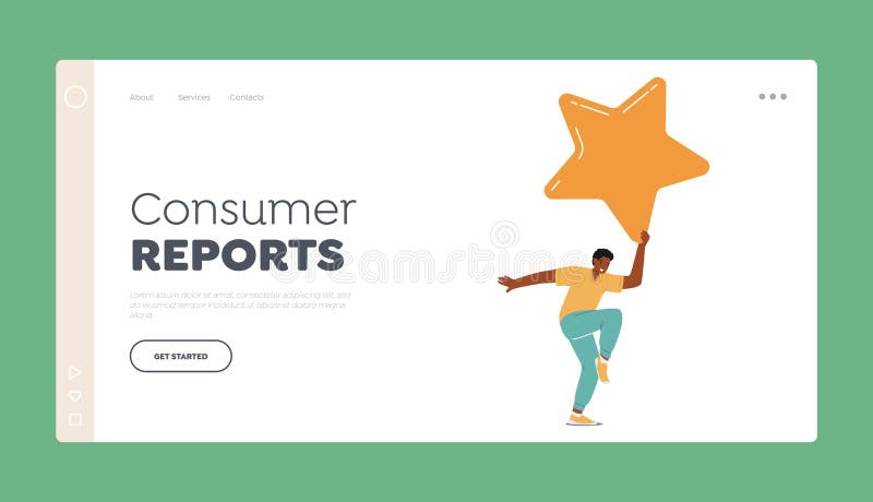 Consumer Reports Landing Page Template. Review and Feedback for ...