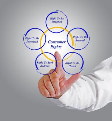 Consumer Rights stock photo. Image of pointing, redress - 85649260