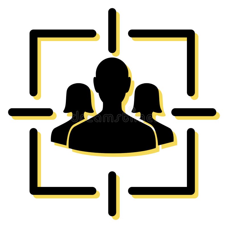 Consumer Service As Focus - Icon Stock Illustration - Illustration of ...