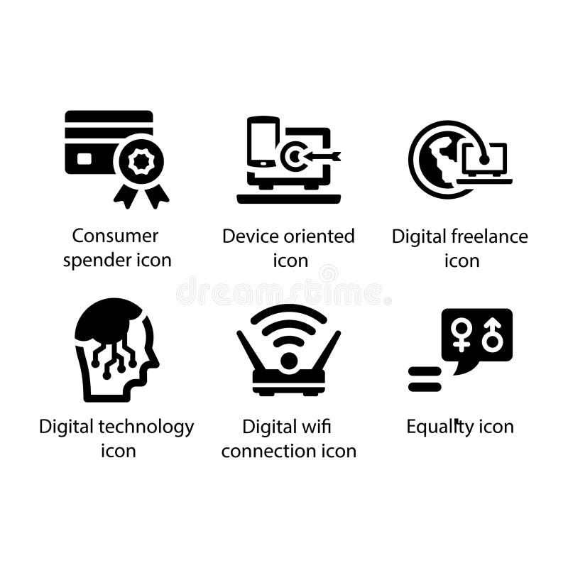 Consumer Spender, Device Oriented, Freelance, Digital Technology, Wifi ...