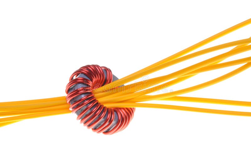 Consumption in the Industry, Cable Line and Coil Stock Photo - Image of ...