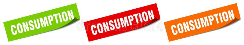 Consumption Sticker Stock Illustrations – 1,032 Consumption Sticker ...