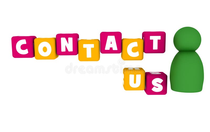 3d character contact us stock image. Image of email, data - 20391075