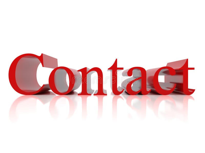 Contact stock illustration. Illustration of white, graphic - 13415464