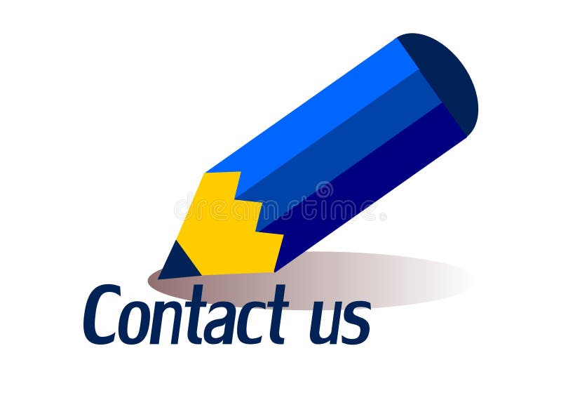 Contact stock illustration. Illustration of drawing, internet - 5418462