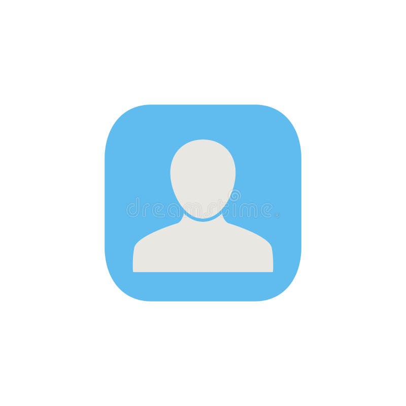 User Flat Avatar Icon, Sign, Profile People Symbol.Social Media Avatar ...