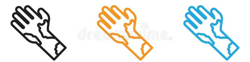 Contact Dermatitis Icon Vector Logo Set Collection for Web App Ui Stock ...