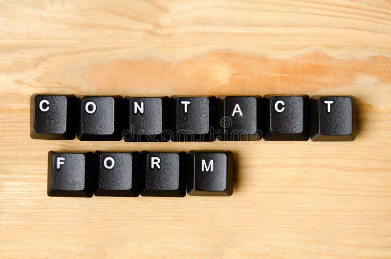 Contact us form stock photo. Image of page, close, network - 3265172