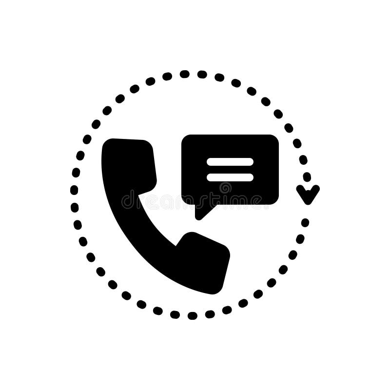 Contact Us Logo Black Stock Illustrations – 206 Contact Us Logo Black ...