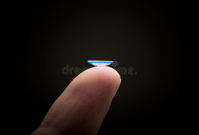 Contact lens (3) stock image. Image of optics, transparent - 778199