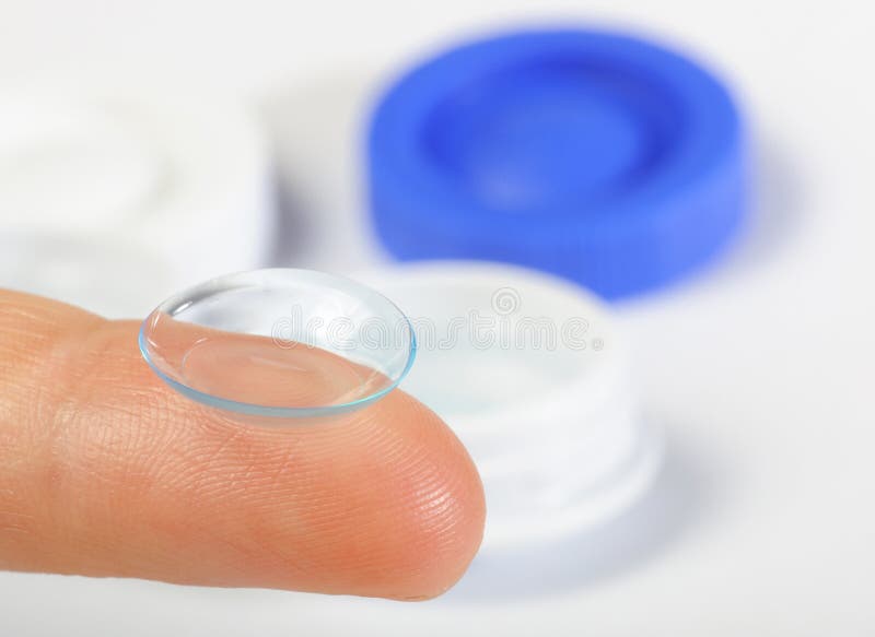 Contact lens (2) stock photo. Image of contact, focal, cornea - 778184
