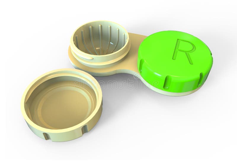 Contact Lens Case Stock Illustrations – 744 Contact Lens Case Stock ...