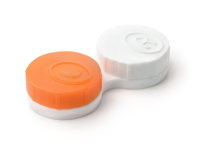 Contact lens case stock image. Image of disposable, lense - 149292729