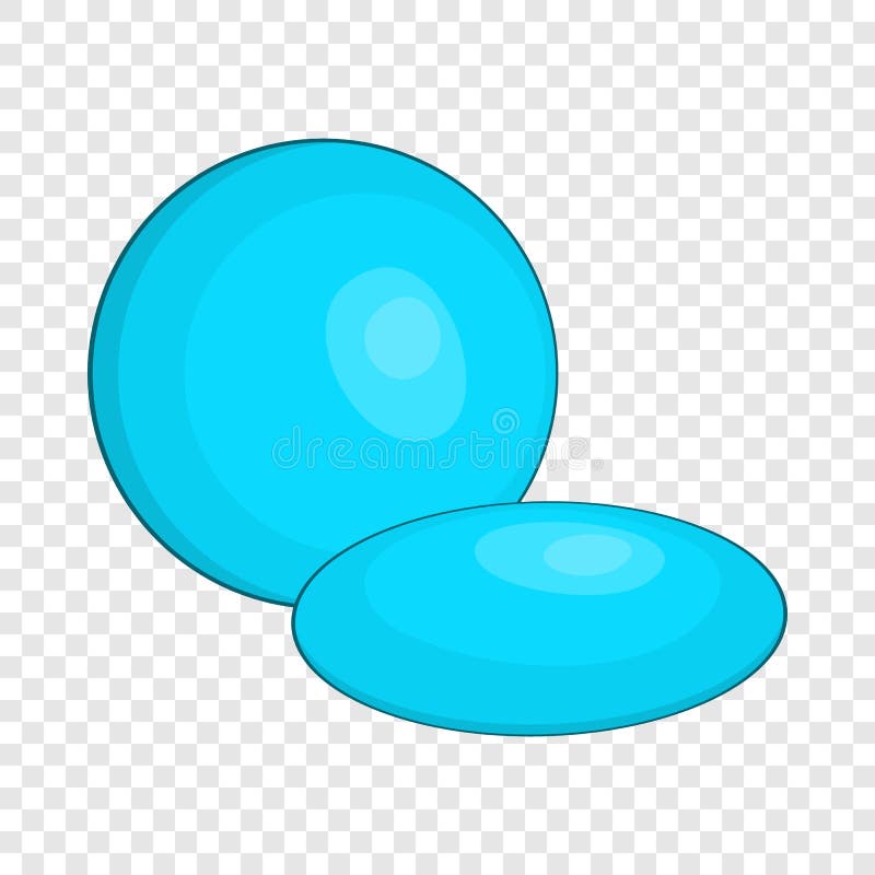 Contact Lens Icon, Cartoon Style Stock Vector - Illustration of medical ...