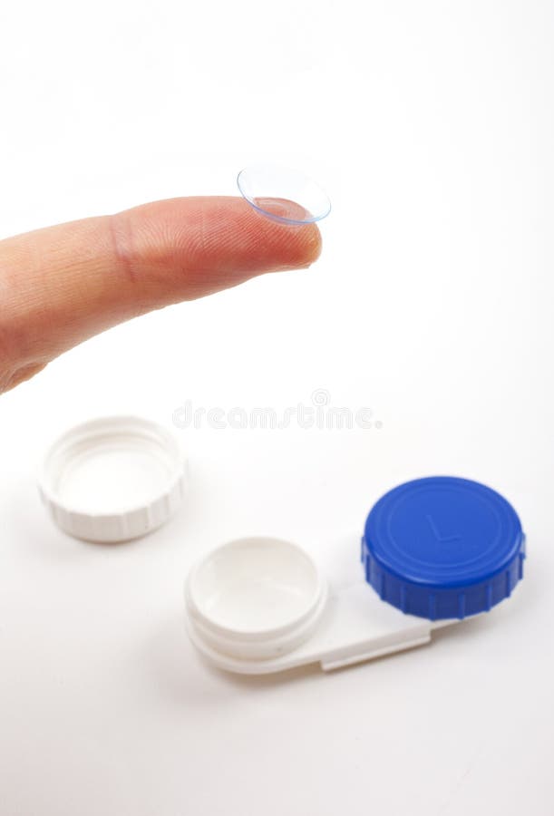 Contact lens (2) stock photo. Image of contact, focal, cornea - 778184