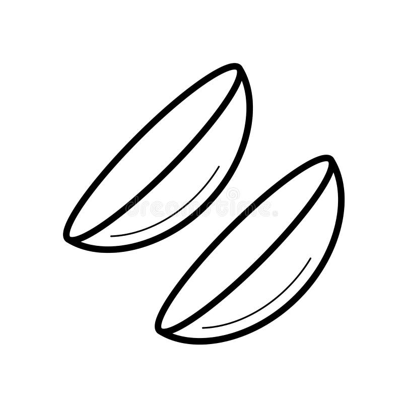 Contact Lenses Icon Vector Illustration Stock Vector Illustration Of
