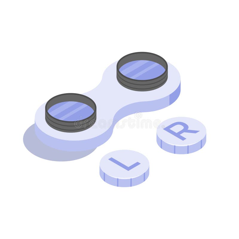 Contact Lenses with Left and Right Indicators for Vision Correction ...