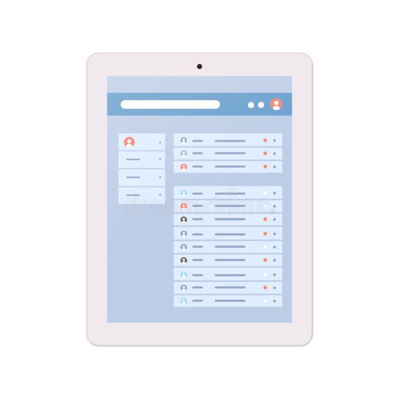 Select Contact Photo Pixel Perfect Linear Ui Icon Stock Vector ...
