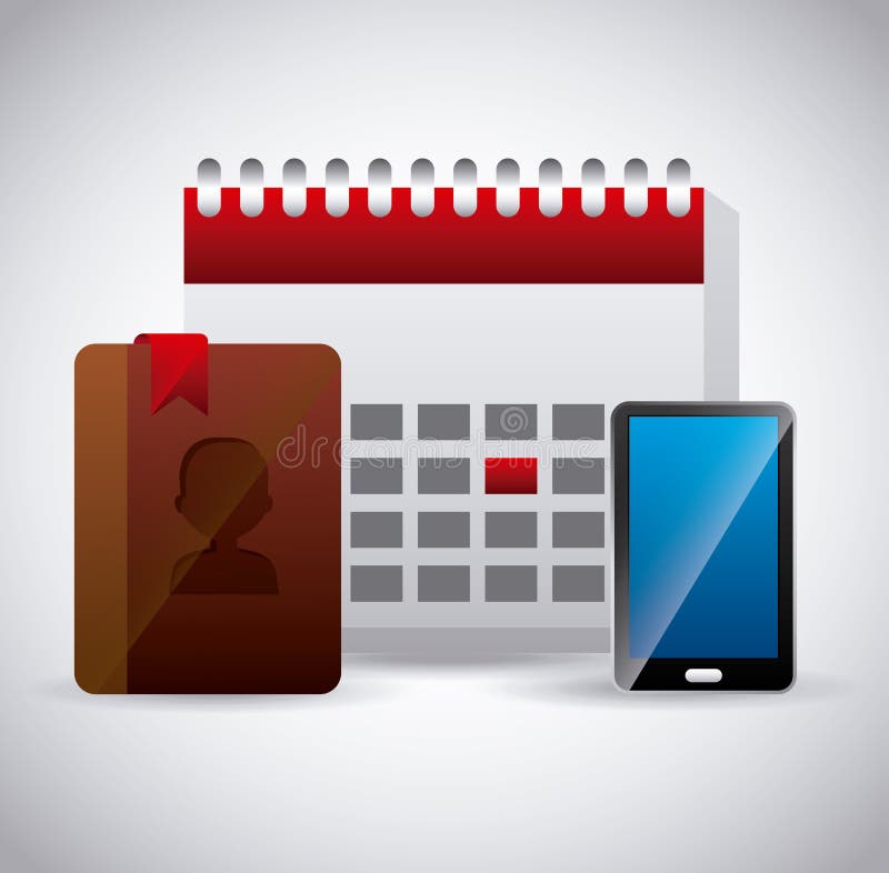 Contact manager app stock vector. Illustration of data - 59744700