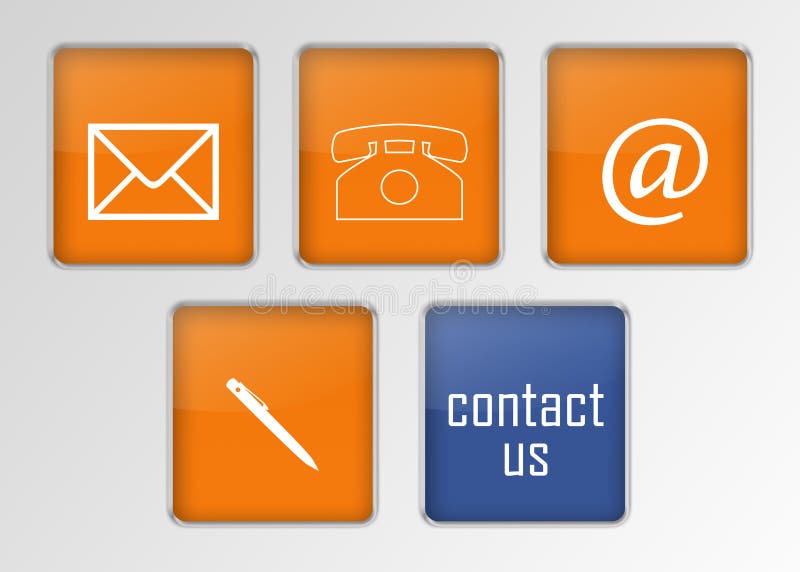 Contact Signs Stock Illustrations – 18,073 Contact Signs Stock ...